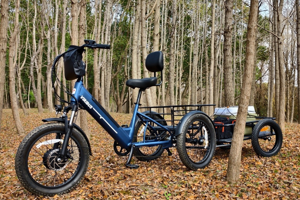 Viribus Unveils the SC5 Fat Tire Electric Tricycle: The Ultimate All ...