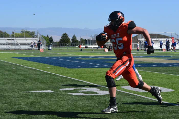 High school football: Imbler senior Justin Frost makes it official with ...