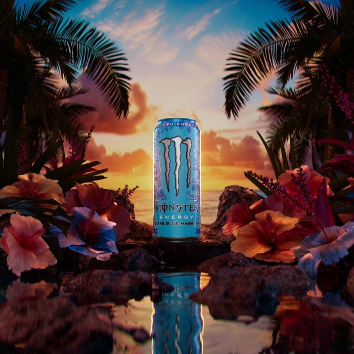 MONSTER ENERGY LAUNCHES NEW ZERO SUGAR ULTRA BLUE HAWAIIAN | La Grande ...