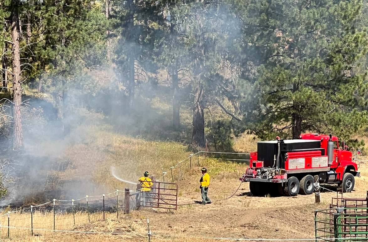 Interagency cooperation, coordination lead to swift response to the Jones Butte Fire | La Grande ...