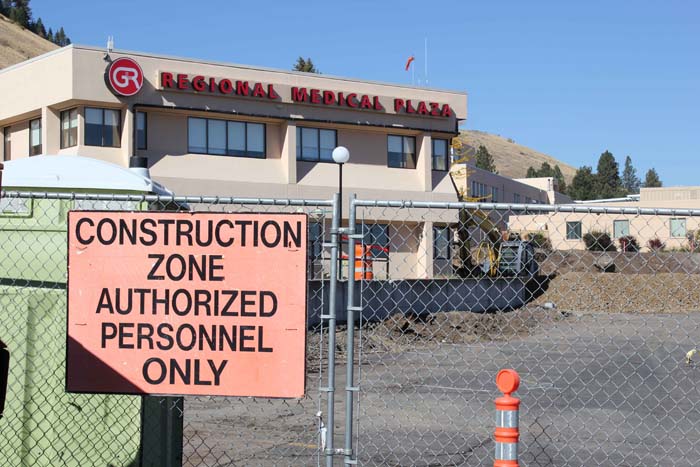 Some not happy with GRH construction | La Grande Observer